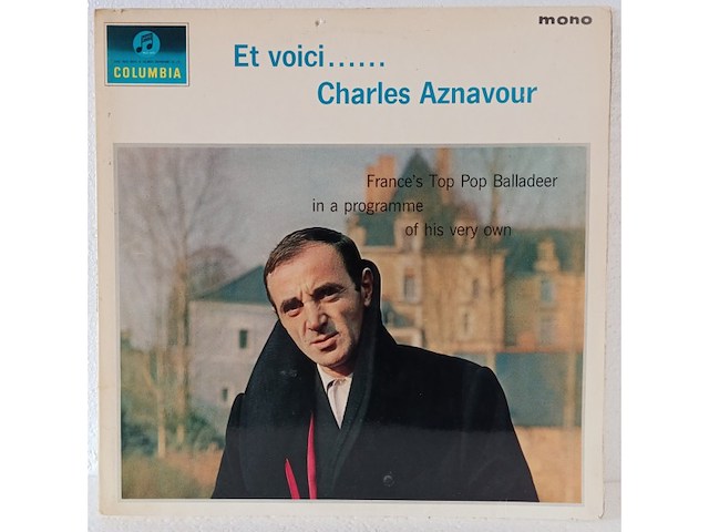 LPS Charles Aznavour - Et Voici... (Great Britain)