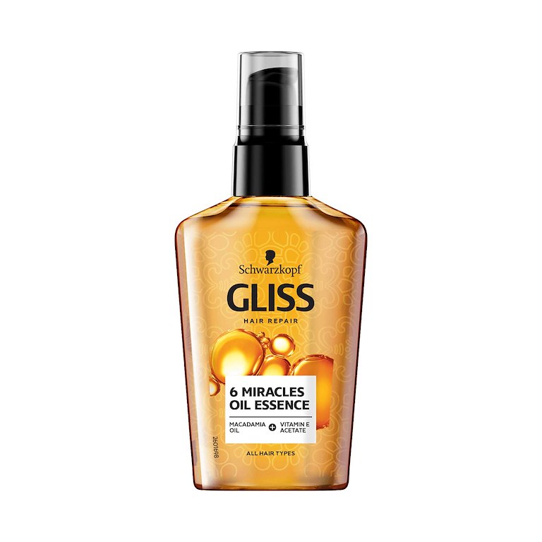 Gliss 6 Miracles Oilessence tretman za predivnu i reskošnu kosu 75ml