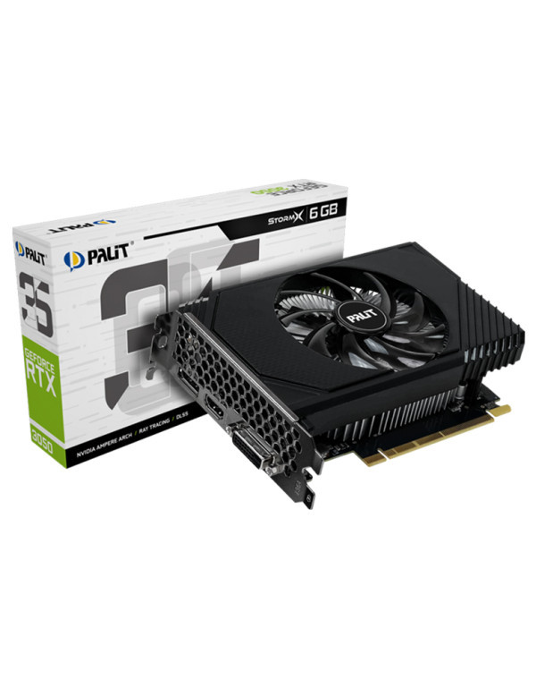 SVGA Palit GeForce RTX3050 StormX 6GB GDDR6, NE63050018JE-1070F