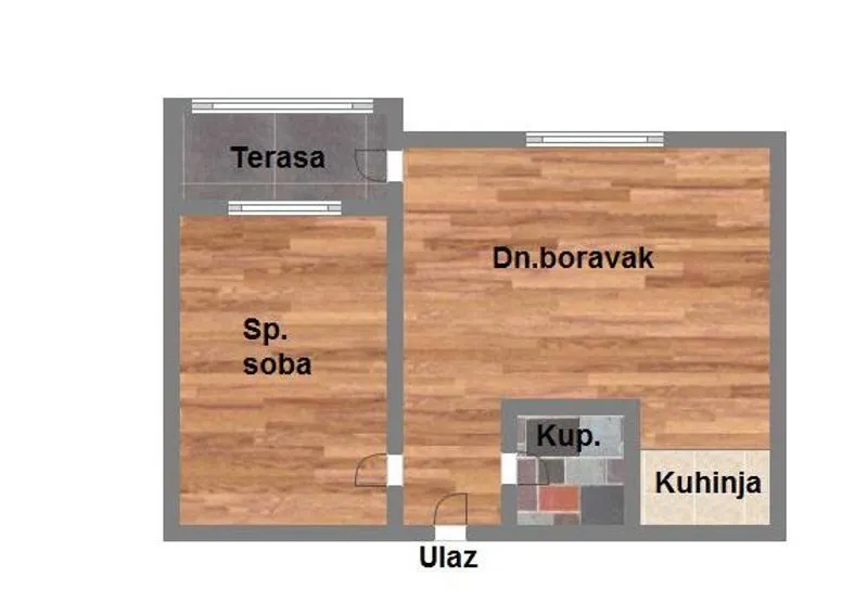 Prodaja, stan, 44m2, Telep, Novi Sad, Novi Sad