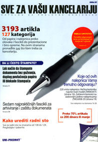 Katalog UNI-PROMET-a za 2006. / 2007. godinu
