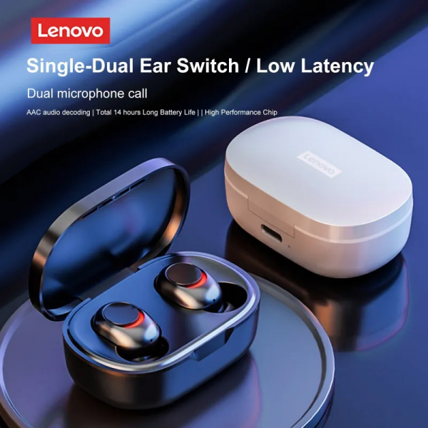 Bluetooth slusalice Lenovo thinkplus Earbuds PD1X crne