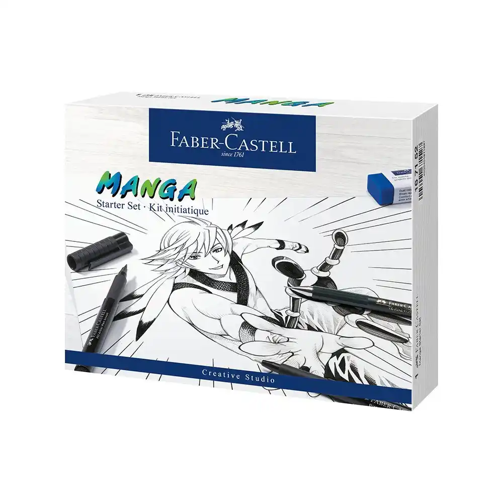 Pitt Art pen Faber Castell Manga starter set 167152