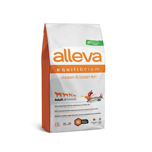 Hrana za pse Piletina Riba 12kg Sensitive Adult Equilibrium Alleva ALP6003