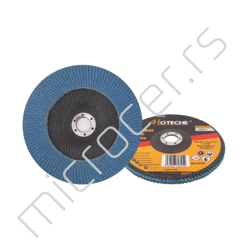 Brusni lamelni disk 115mm P60 plavi T27 Hoteche