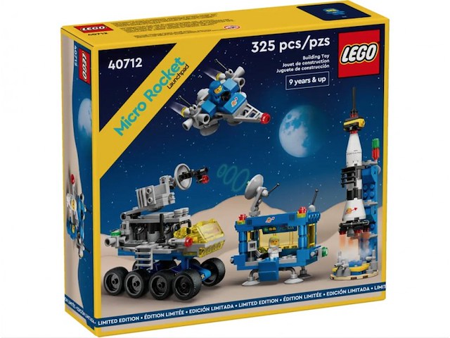 LEGO Space 40712: Micro Rocket Launchpad