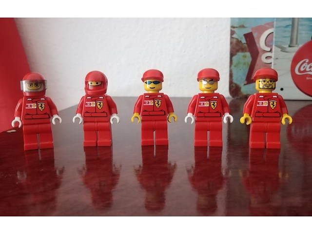 Lego Ferrari Figurice X5