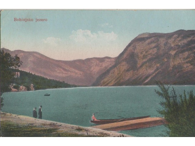 Bohinjsko jezero-stara razglednica