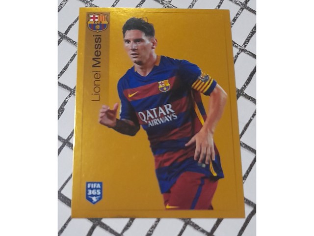 Fifa 365, 2015-16, Panini, Sličica #359, MESSI