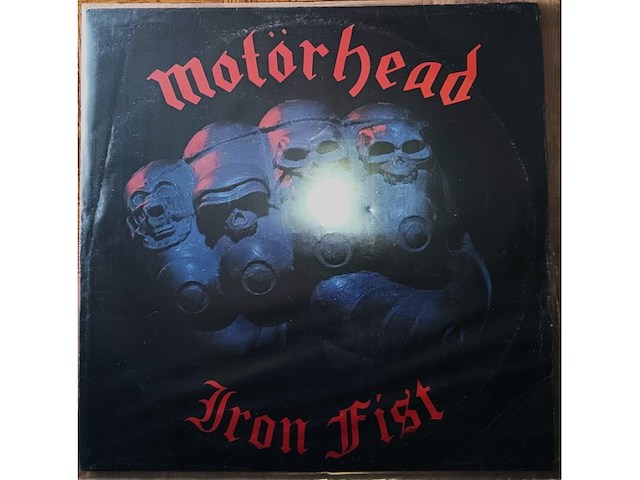 Motorhead-Iron Fist LP (1982)