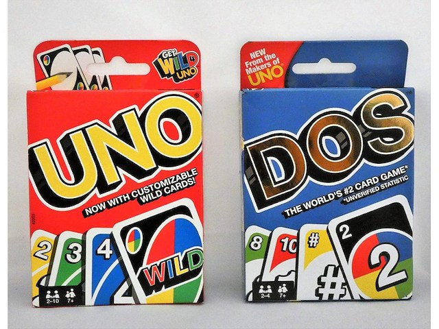 Uno Set: Uno DOS i klasičan uno