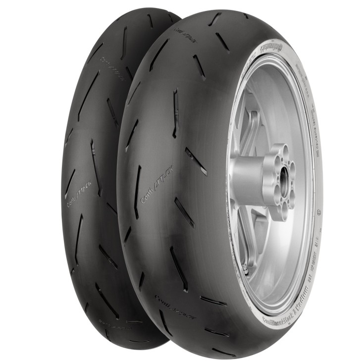 GUME CONTINENTAL CONTIRACEATTACK 2 STREET 120/70-17 (58W) +180/55-17 (73W)