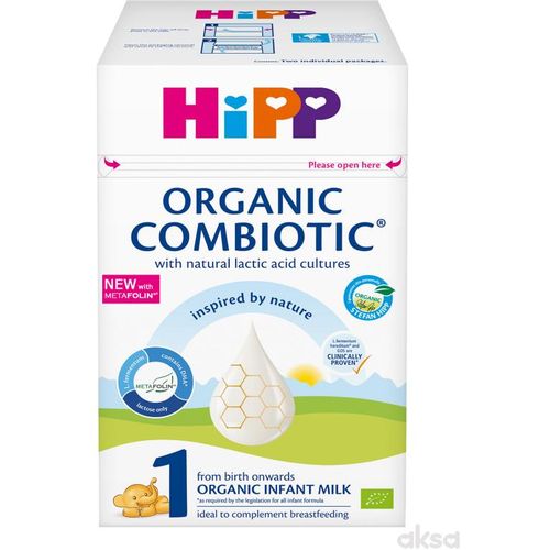 Hipp mleko combiotic 1 800g 0M+