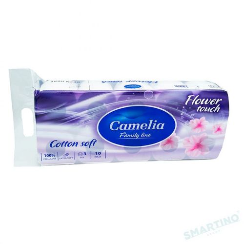 Camelia toalet papir Flower touch troslojni,10/1
