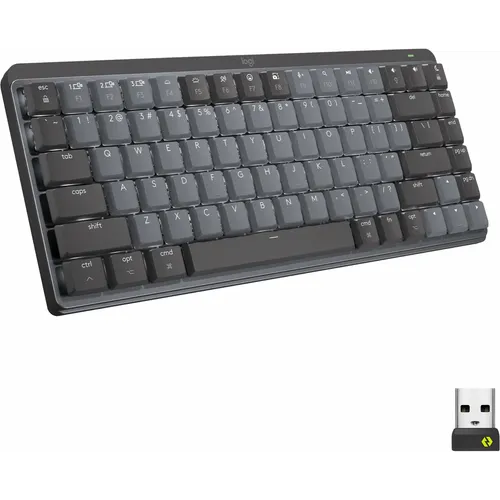 LOGITECH MX Mechanical Mini Bluetooth Illuminated Keyboard - GRAPHITE - US INT'L - CLICKY