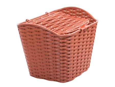Korpa prednja plastična 1420 (sa poklopcem) braon ( 090059 )