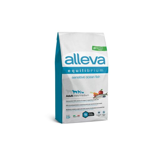 Alleva Equilibrium Dog Adult Sensitive Ocean Fish Mini/Medium 2 kg