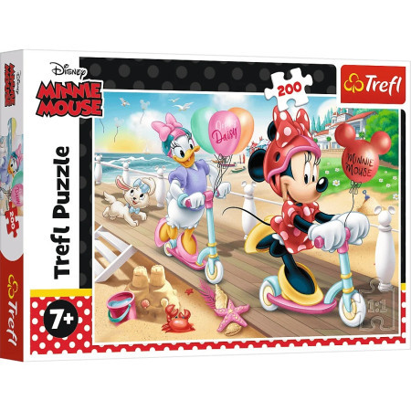 Tref line puzzle - "200" - minnie on ( T13262 )