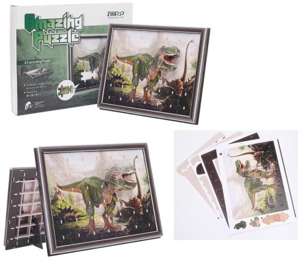 3D puzzle za decu - Dinosaurusi ( 151406 )