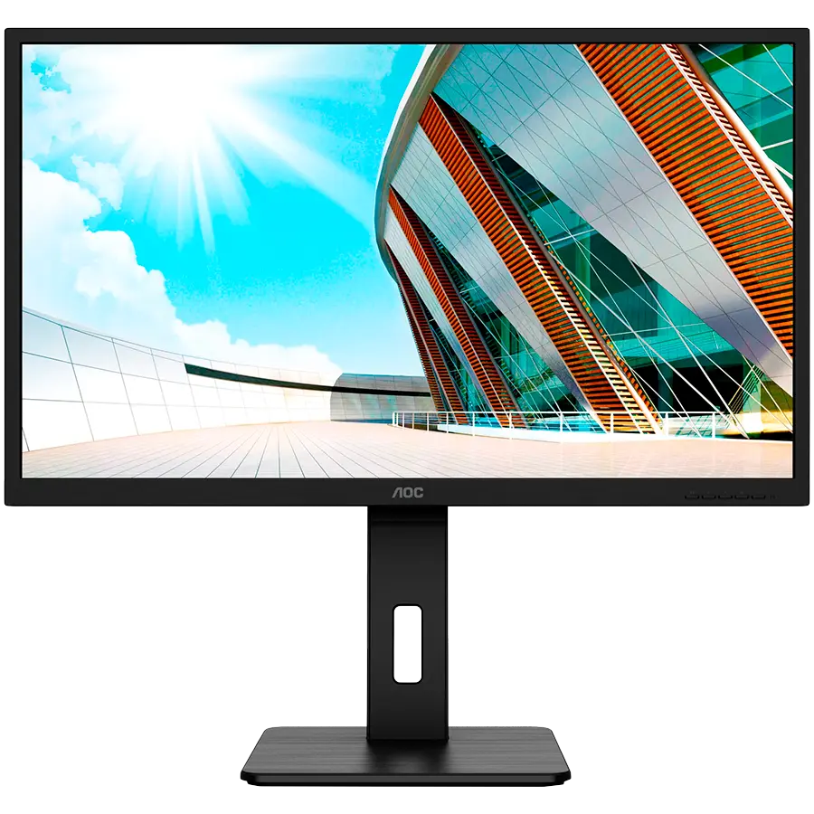 AOC Q32P2CA Monitor, 31.5", 2560 x 1440, Crni