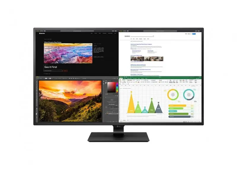 LG 43UN700P-B Monitor UHD 4K IPS USB Type-C