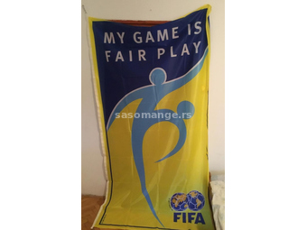 VELIKA ZASTAVA FIFA FAIR PLAY 240x140cm