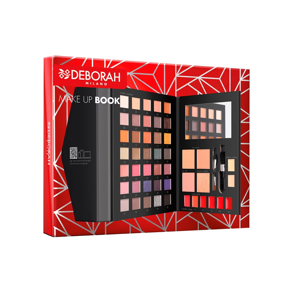 DEBORAH MAKE UP BOOK PALETA ZA ŠMINKANJE 2023 NO 3 WARM