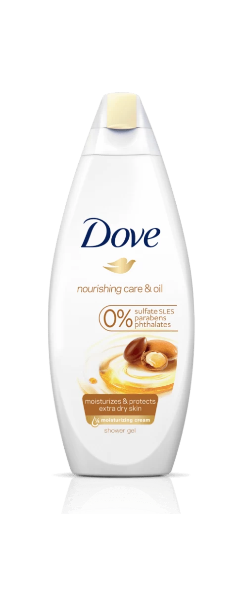 DOVE GEL 250ML ARGAN OIL