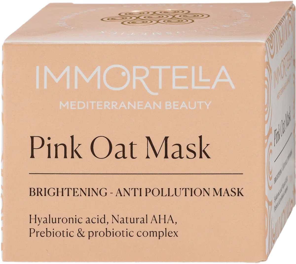 IMMORTELLA Pink Oat Mask Maska za lice, 50ml