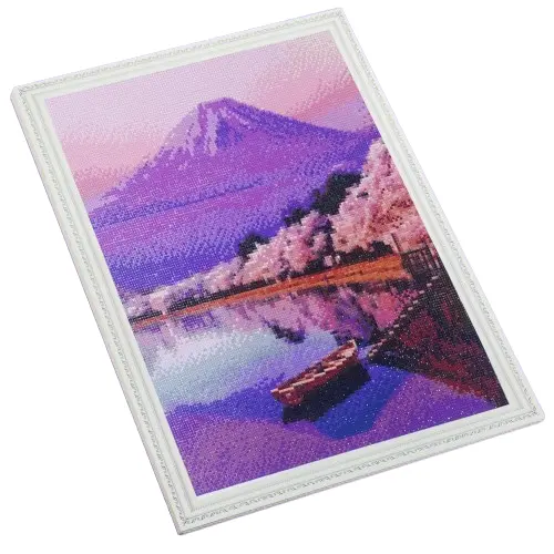 Varvikas Set za dijamantski mozaik Spokojstvo u ljubičastom Purple serenity, 40x50cm