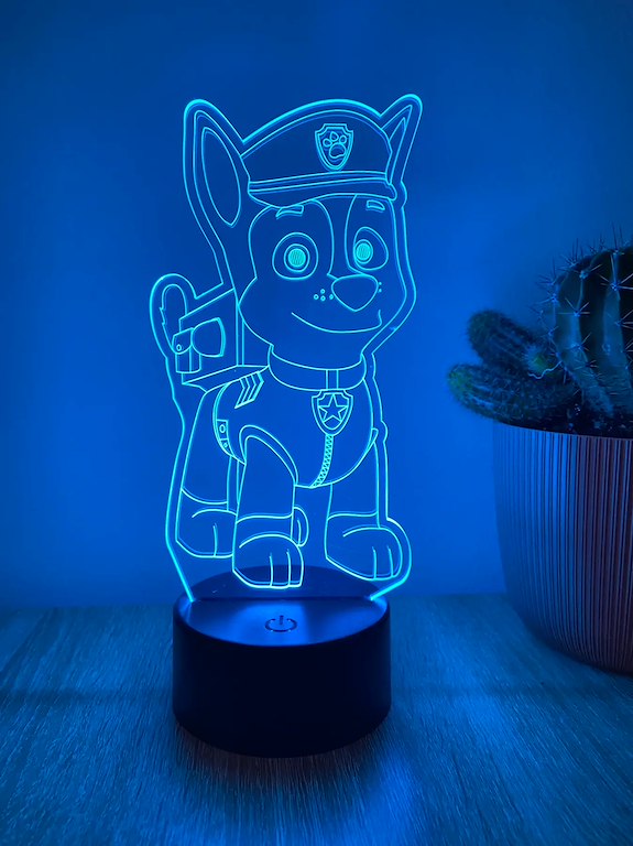 GENTILIS Patrolne Šape LED Lampa, RGB