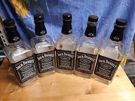 Prazne flase Jack Daniels 0.7 i 1 litar