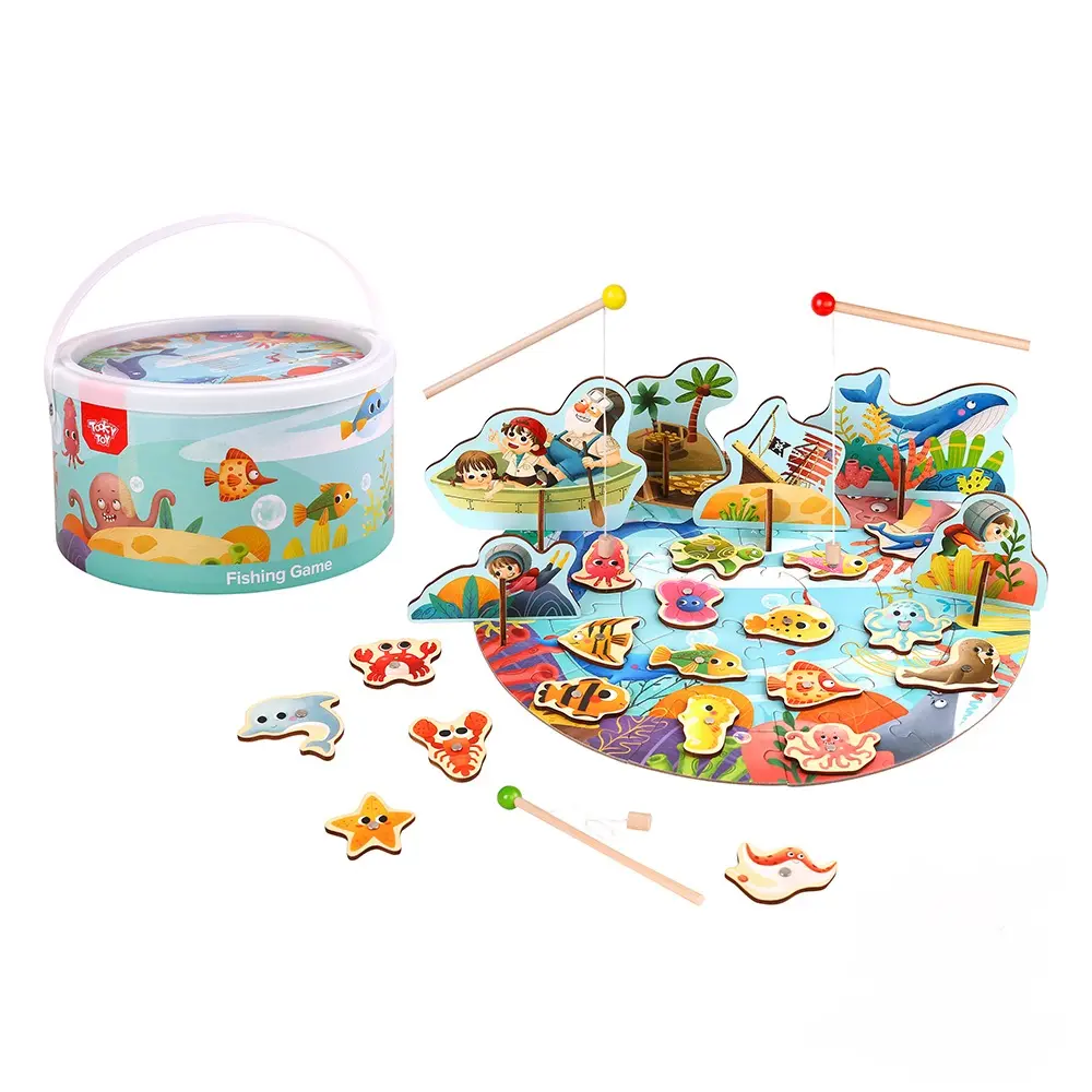 TOOKY TOY Set Pecanje + slagalica šareni