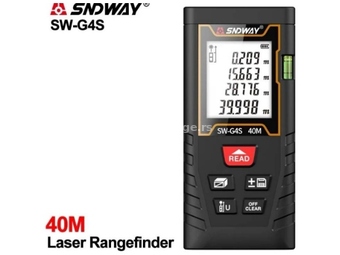 Laserski Metar (Daljinomer) SNDWAY SW-G4S do 40m + Baterije