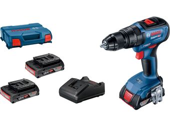 BOSCH Akumulatorska vibraciona bušilica - odvrtač GSB 18V-50/ 18V/ 3x2/0Ah