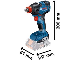 BOSCH Aku rotacioni udarni odvrtač GDX 18V-200/ SOLO u kartonskoj kutiji