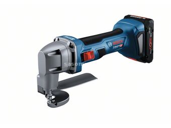 BOSCH Aku makaze za lim GSC 18V-16 E u L-BOXX 136 sa 2 x 4/0 Ah ProCORE18V Li-ion / brzi punjač