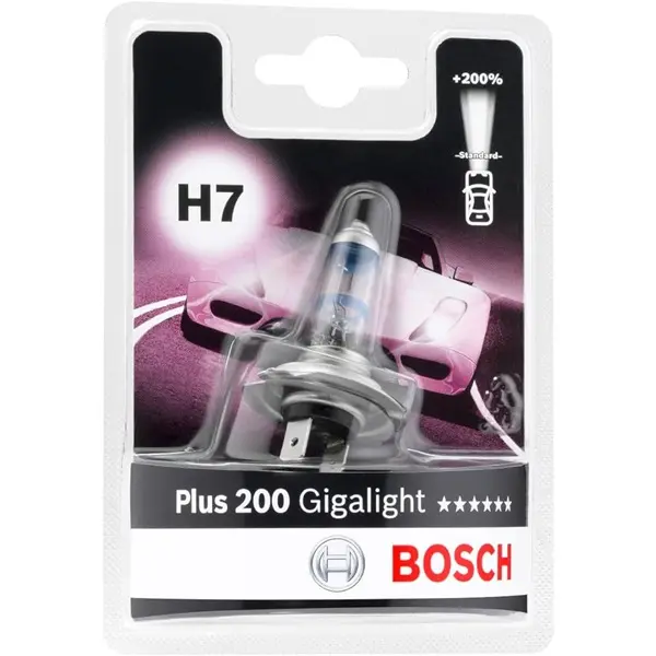Bosch Gigalight Plus 200 H7 Sijalica za auto, 12V, 55W, Blister
