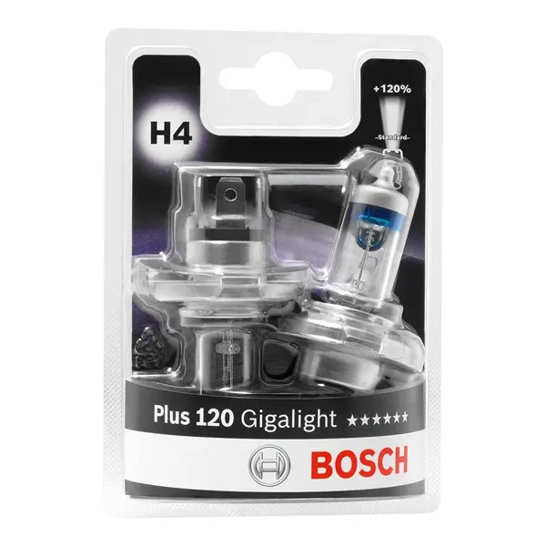 Bosch Gigalight Plus 120 H4 Sijalice za auto, 12V, 60/55W, Blister