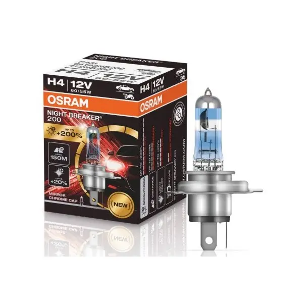 OSRAM Night Breaker 200 H4 Sijalica za auto, 12V, 60/55W