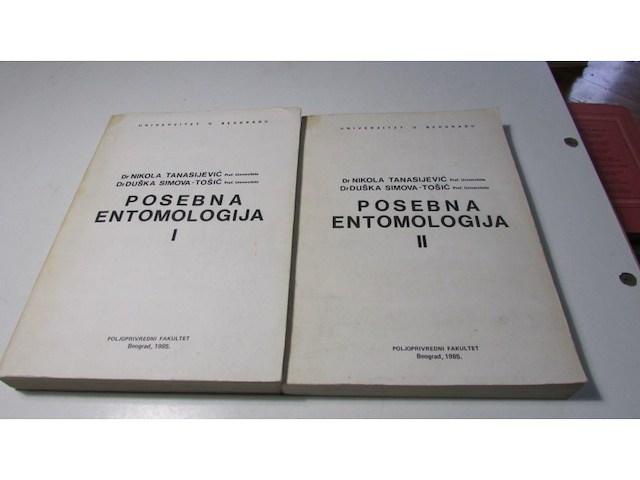 POSEBNA ENTOMOLOGIJA I, II