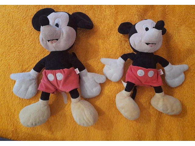 Miki Maus, Dve plišane igračke, Original