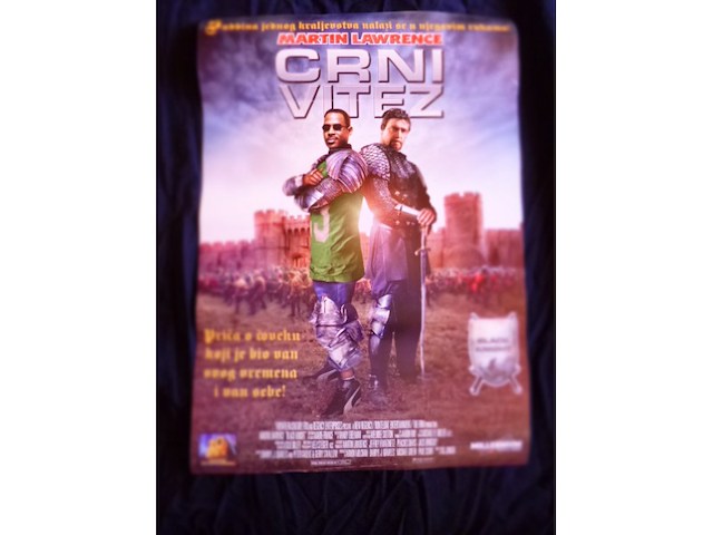 Filmski poster CRNI VITEZ