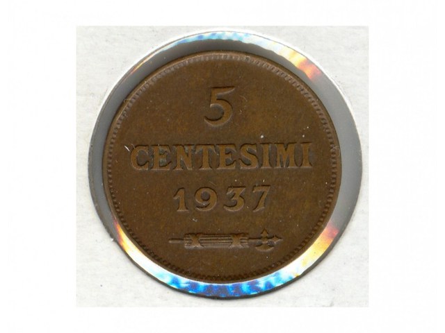 San Marino 5 centesimi 1937