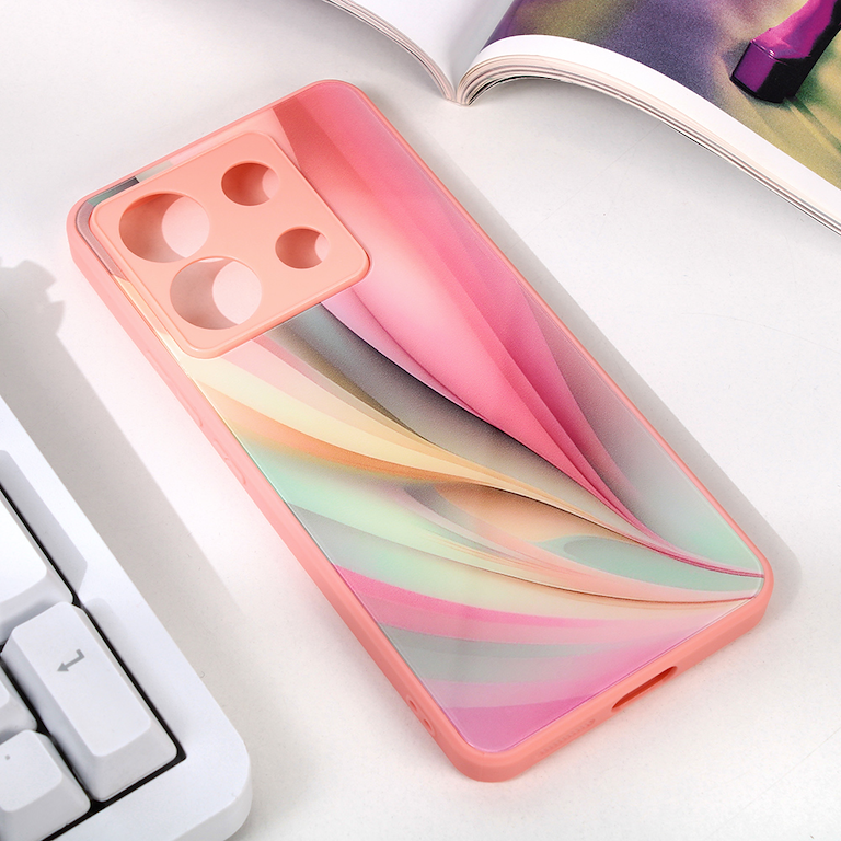 Maska Abstract za Xiaomi Redmi Note 13 Pro 5G roza