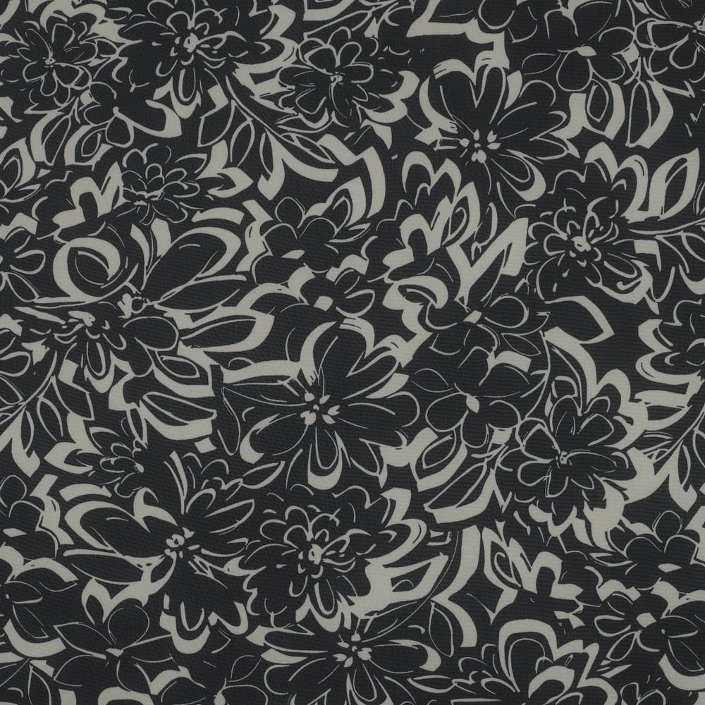 Šifon Stilizovano cveće | crna | 100%PL
Šifon Stilizovano cveće | crna | 100%PL