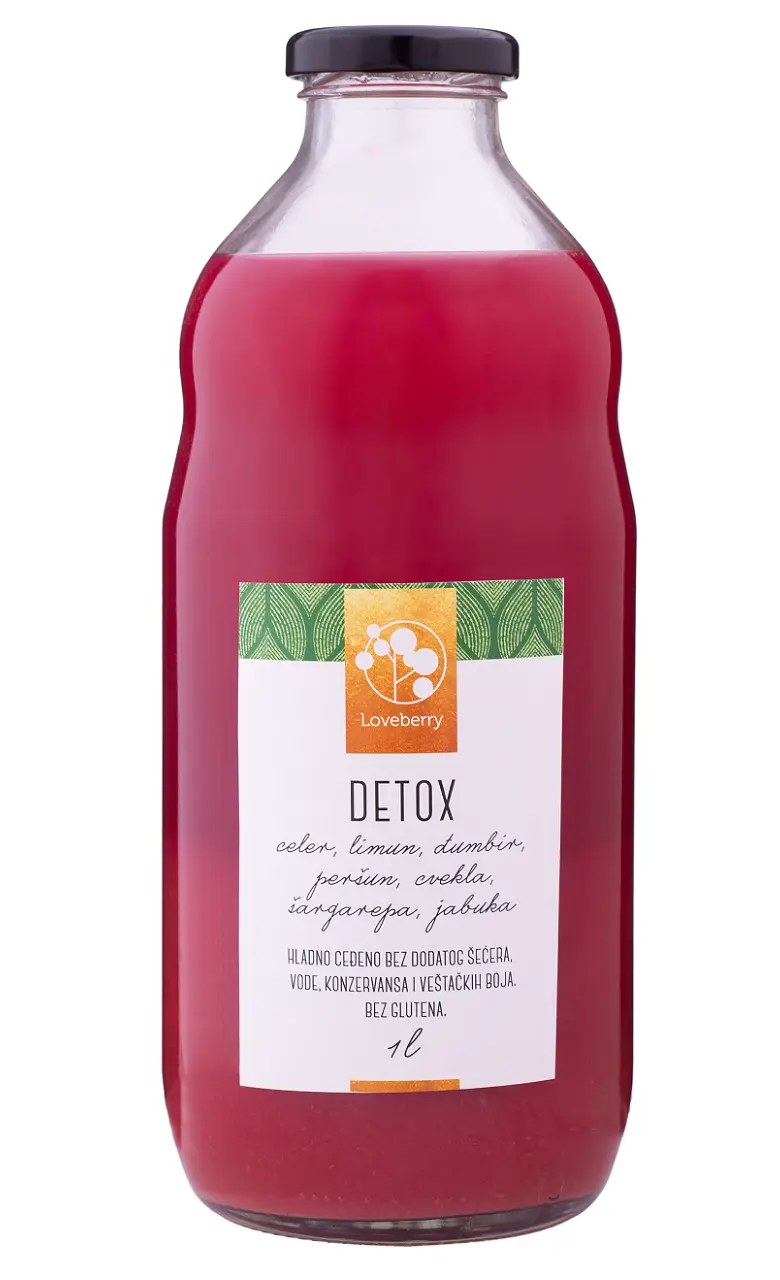 Loveberry Detox sok, 1l
