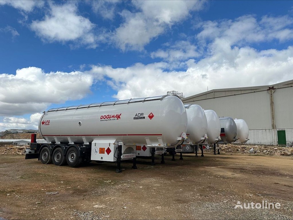 Nova Doğumak ADR LIGHT SEMI-TRAILER gaz tankeri römork cisterna za gas