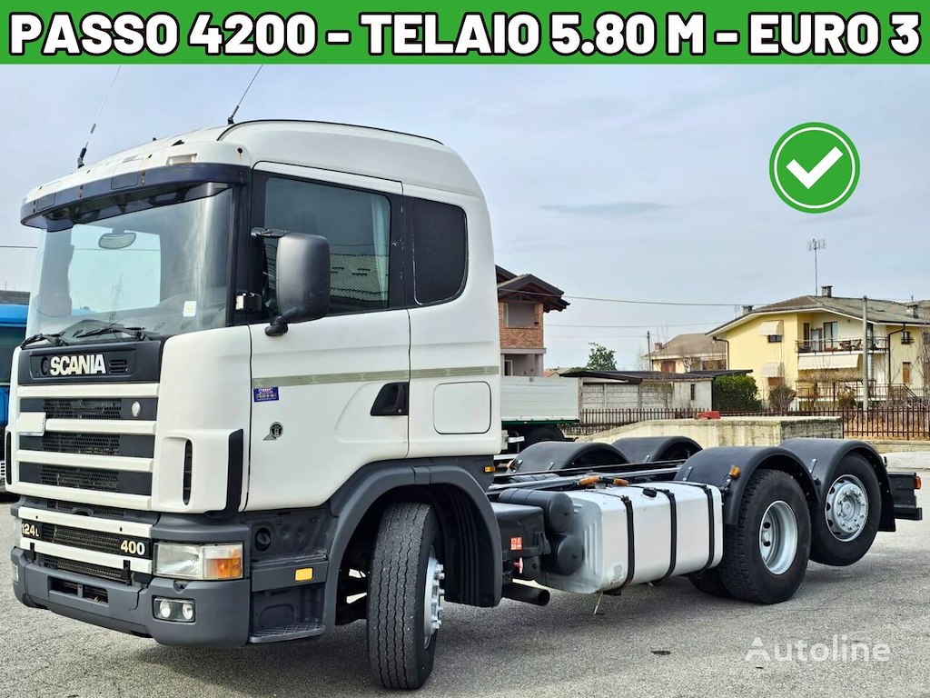 Scania 124L400 Telaio kamion šasija