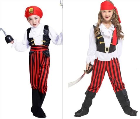 Gusar gusarka pirat kostim za decu